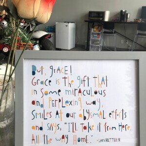 The House That God Built // Original Poetry Print // 8x10 Art Print - Etsy