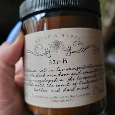 The Old Library Bookish Candles Literary Candle Gift for Librarian ...
