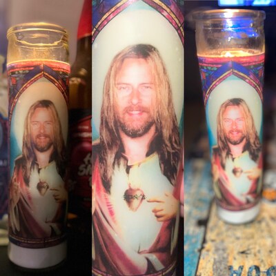 Custom Celebrity/personal Prayer Candle - Etsy