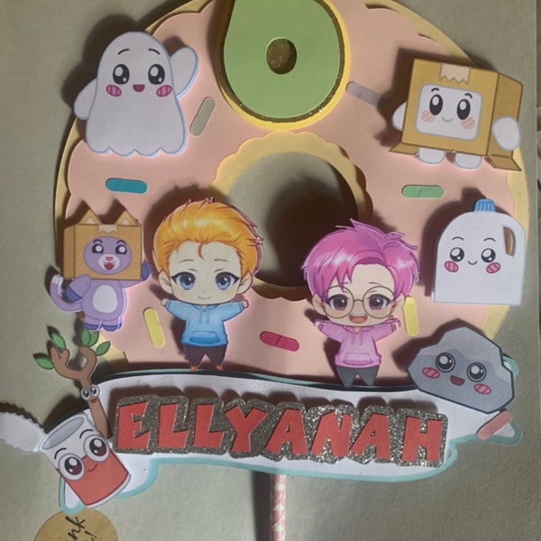 Banner Happy Birthday Lanky Box - Etsy