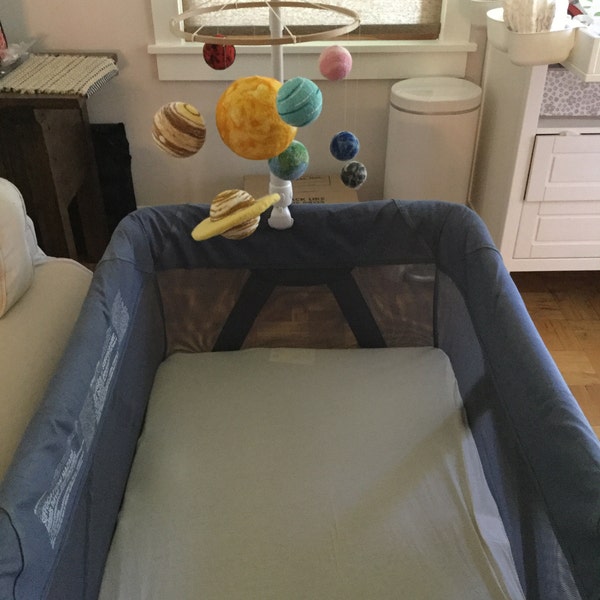 Solar System Crib Mobile, Scientist Baby, Planet Baby Mobile, Outer ...
