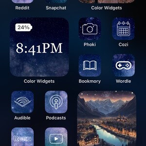 Lavender Ios App Icon Pack 300 Unique Icons in 4 Colors Each 20 Widget ...