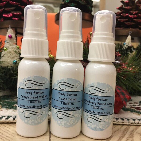 Body Spritzer Moisturizing Body Spray: Try Me 3 Pack of 1 Oz Body ...
