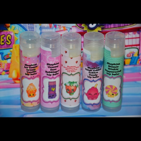 Lip Balm, Disney Descendants Birthday Party Favors, Carlos, Evie, Mal ...