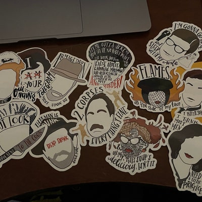 Clue Movie Character Sticker Set full Set - Etsy