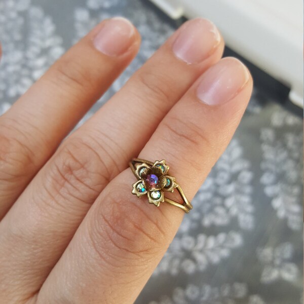 Flower Toe Ring, Toe Jewelry, Foot Jewelry, Adjustable Toe Ring, Summer ...