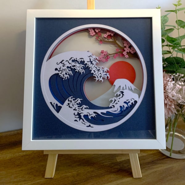 3D Dog Gallery Shadow Box, Dog Mom Shadow Box, Custom 3D Dog Picture ...