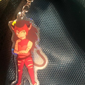 Final Fantasy VII FF7 Wedge and Cats Acrylic Keychain Charm | Etsy