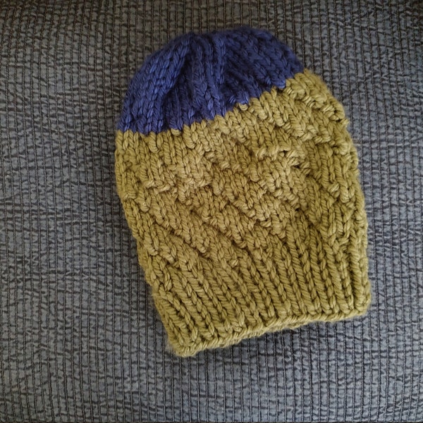 NEW! EASY Knitting Pattern Chunky Tivoli Beanie Knit Pattern - Scandi ...