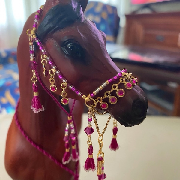 Model Horse Tack, Arabian Horse Presentation Set for Traditional Scale ...