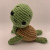 PATTERN: Shell the Baby Sea Turtle Amigurumi Sea Turtle Pattern ...