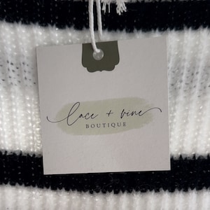 Cutout Tag Clothing Labels With Fast Custom Printing and Design ...
