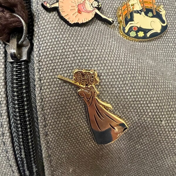 Sword Ladies Enamel Pins, Sword, Historical Lady, Literary - Etsy