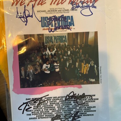 Bette Davis, Susan Hayward Autographed Promo With Coa. Approximately ...