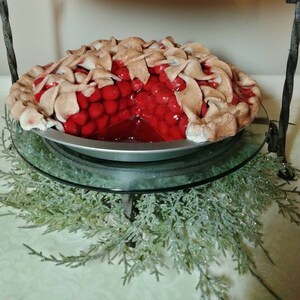 Fake Food Cherry Pie With a Slice Out Fake Pies AVAILABLE on - Etsy