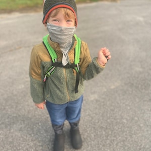 BACK to SCHOOL Baby Kids Toddler Mask Scarf-no Dropping - Etsy