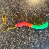 Gummy Worms Keychain | Resin Gummy Worms - Etsy
