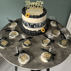 10pcs Blue Butterfly Cake Topper Set With Wire Sticks and Glue Dots ...