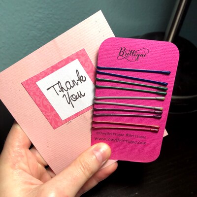 2 Inch HAND Colored Bobby Pin, Cute Colorful Pageant Hair Pin, Unique ...