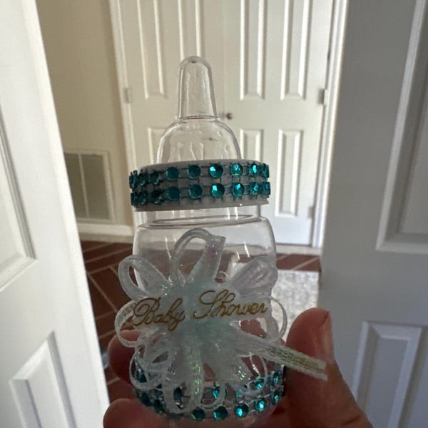 Baby Shower Decoration / A Set of 12 Fillable Baby Shower Party Favor ...