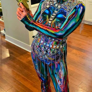 Purple Skeleton Costume, Glow in the Dark Costume, Halloween Costume ...