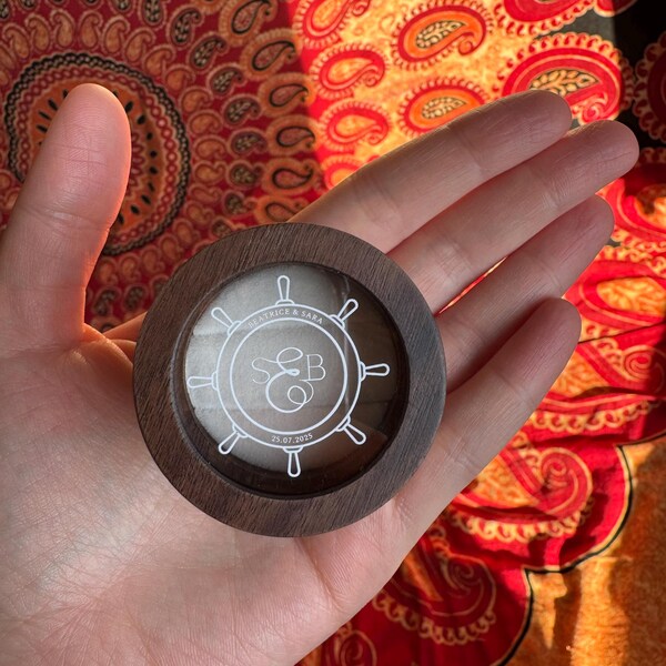 Monogrammed Leather Makeup Bag - Custom Cosmetic Pouch - Birth Month ...