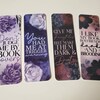 Dark Romance Bookmarks, Trigger Warning Bookmark, Book Marks, Bookmark - Etsy