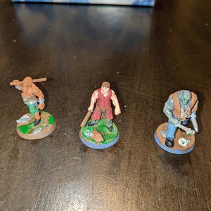 Thugs 3D Printed Resin Miniature | Tabletop Role Playing | Dungeons and ...