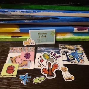 Bacterial Infections and Disease Sticker Set | Etsy