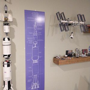 Wall Mount for International Space Station ISS Kit | Etsy