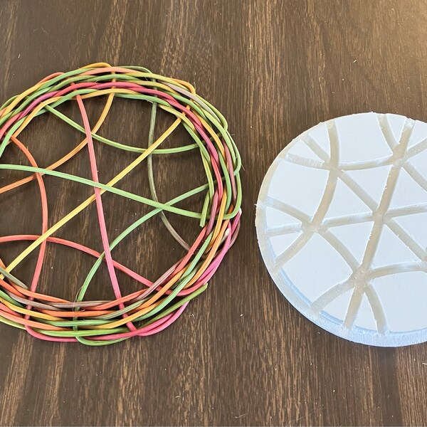 Round Reed Jig Snowflake Pattern - Etsy