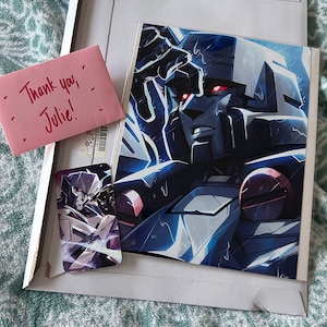 Cyclonus Transformers MTMTE Print - Etsy
