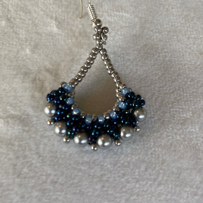 Peyote Triangle Pattern With Instruction Peyote Triangle - Etsy