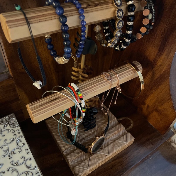 Bracelet Holder Stand, Handmade, Unique, Bracelet Holder Display ...