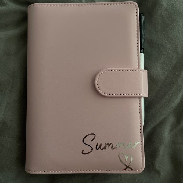 Budget Binder Starter Set With 5 Cash Wallets/ Budget Planner/financial ...