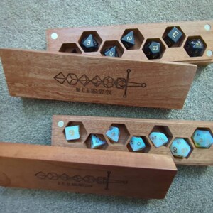 Unique Personalized Leather Dice Tray Gift for Dnd Game Lover, Table ...