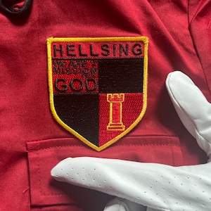 Hellsing Shield Cosplay Patches, Qty 2 - Etsy