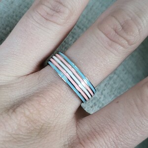 Trans Pride Stainless Steel Ring - Etsy