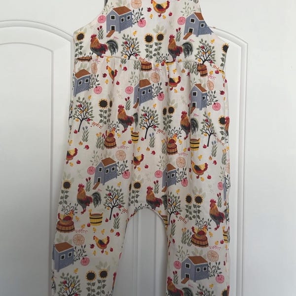 Baby Romper Sewing Pattern PDF – Summer Baby Clothes With Shoulder Ties ...