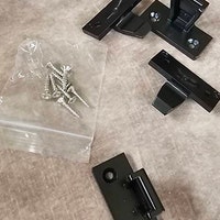 Keku AS Push-fit Panel & Frame Fixings Clip Set and Screws Black - Etsy ...