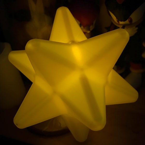 Star Fragment LED Light, Animal Crossing Battery Powered Prop, ACHN 3D ...