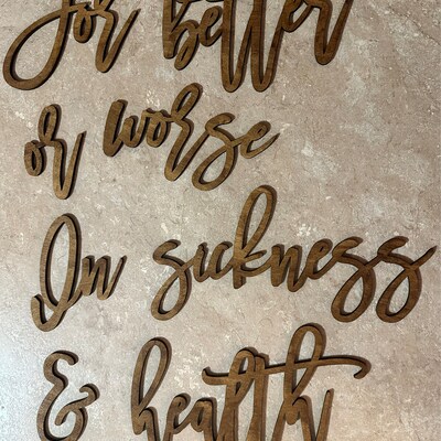 Custom Wood Words, Custom Word Signs, Wall Quotes, Wooden Word Cutout ...