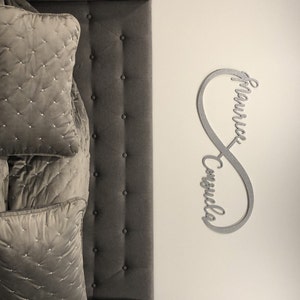 Personalized Infinity Sign With 2 Names, Custom Name Sign, Infinity ...