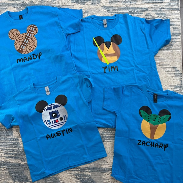 Disney Star Wars Shirts, Disney Star Wars Tshirts, Star Wars Matching ...