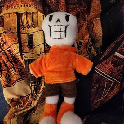 Underswap Papyrus Plush unofficial Undertale Plush, Papyrus Plush - Etsy