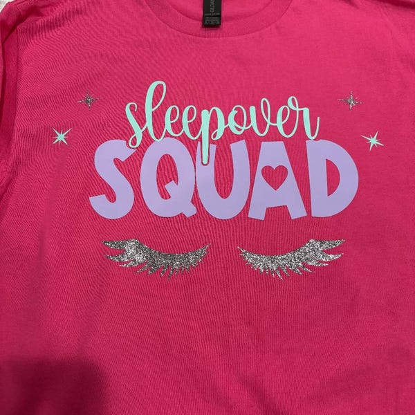 Sleepover Squad Svg, Sleepover Svg, Slumber Party Svg, Sleepover ...