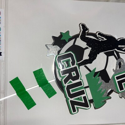 3D handmade Bestie Cake Topper and 2 Mini Topper / Cupcake Topper ...