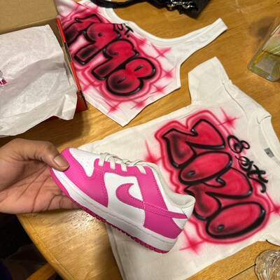 Airbrush Est Year Design - Etsy