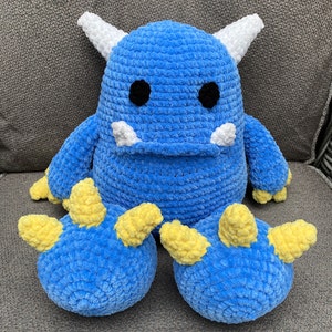 Yoki the Fat Dragon Sewing Pattern PDF - Etsy