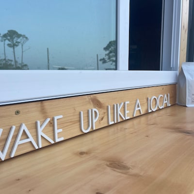 Wood Letters for Wall, Custom Wood Sign for Home, Personalized Wood ...